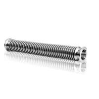 China Equal KF-16 10 Inch Stainless Steel 304 316 Metal Hose with ISO-KF Flange Size NW-16 for sale