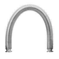 China Equal KF-16 10 Inch Stainless Steel 304 316 Metal Hose with ISO-KF Flange Size NW-16 for sale