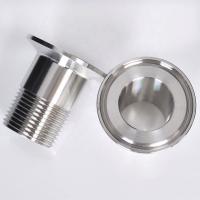 China ODM Supported Tri Clamp Npt Bsp Pipe Fittings Male Thread Adapter/Coupling in SS304 for sale