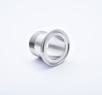 China ODM Supported Tri Clamp Npt Bsp Pipe Fittings Male Thread Adapter/Coupling in SS304 for sale