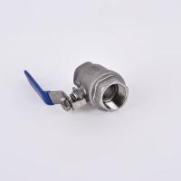 China RTS Stainless Steel 304 2PC Female Threaded Ball Valve for Water at Medium Temperature for sale