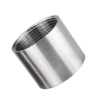 China Sanitary Stainless Steel Female Threaded Nipple Coupling Pipe Fitting for RTS 1/4''-4.0 for sale