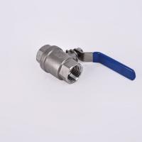 China RTS Stainless Steel 304 2PC Female Threaded Ball Valve for Water at Medium Temperature for sale
