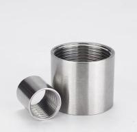 China Sanitary Stainless Steel Female Threaded Nipple Coupling Pipe Fitting for RTS 1/4''-4.0 for sale