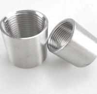 China Sanitary Stainless Steel Female Threaded Nipple Coupling Pipe Fitting for RTS 1/4''-4.0 for sale
