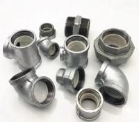 China Malleable Iron Galvanized Thread Pipe Fittings for Equal Sizes 1''-8'' at Competitive for sale