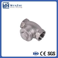 China Female Thread 1/2 Inch Swing Check Valve WOG 200 PSI Stainless Steel SS304 CF8M NPT for sale