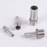 China Silver RTS Stainless Steel 201 304 Pipe Fittings Hex Nipple Hose Nipple for Domestic for sale