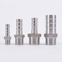 China Silver RTS Stainless Steel 201 304 Pipe Fittings Hex Nipple Hose Nipple for Domestic for sale