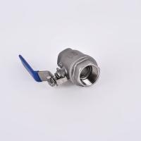 China Stainless Steel 304 Medium Duty 2PC Female Threaded Ball Valve for General Industry for sale