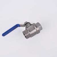 China Stainless Steel 304 Medium Duty 2PC Female Threaded Ball Valve for General Industry for sale