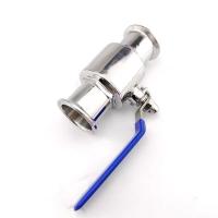China 2 Way Straight Ball Valve DIN SMS WZ Sanitary Stainless Steel 304 316 316L Tri Clamp for sale