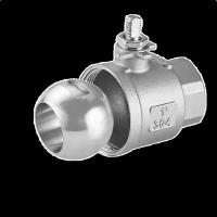 China Customizable 2PC Stainless Steel Ball Valve for Different Industrial Applications for sale