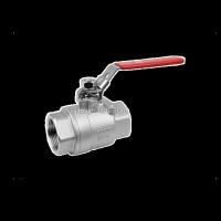 China Stainless Steel 304 316 DN8-DN100 PN63 2PC BALL VALVES for Heavy-Duty Industrial Needs for sale