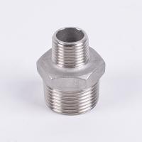 China 1/4''-4.0'' Sanitary Stainless Steel Male Hex Nipple Fitting for Casting Applications for sale
