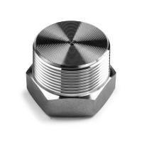 China Silver Forged High Pressure NPT Male Hex Plug For Stainless Steel 304 316 316L for sale