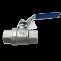 China Stainless Steel 304 316 2PC Female Threaded Ball Valves DN8-DN100 PN63 DIN3202-M3 for sale