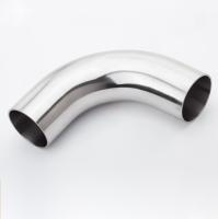 China Stainless Steel 304 316L Long Radius Weld 90 Degree Elbow Pipe Fitting for Sanitary for sale