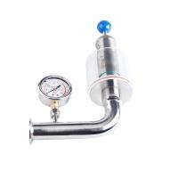 China Sanitary Stainless Steel 304/316 Safety L Type Exhaust Valve for Beer Fermentation Tank for sale