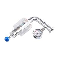 China Sanitary Stainless Steel 304/316 Safety L Type Exhaust Valve for Beer Fermentation Tank for sale