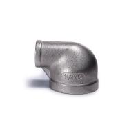 China Sanitary Stainless Steel 90 Degree Inner Wire Female Reducing Elbow for Silver Casting for sale