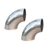 China Sanitary Pipe Fitting SS304L/SS316L 90 Degree Welding Elbow with Round Head Code for sale