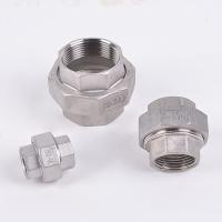 China Customizable Sanitary Stainless Steel 201 304 Casting Thread Pipe Fitting Female Union for sale