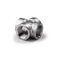 China 304 316 316L High Pressure Forged Carbon Steel Threaded/SW Cross 1/4''-4.0'' NPT BSPT for sale
