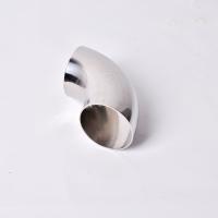 China Sanitary Pipe Fitting SS304L/SS316L 90 Degree Welding Elbow with Round Head Code for sale