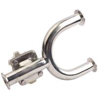 China Sanitary Stainless Steel U Type Bend Diaphragm Valve with SS304/SS316L Body Material for sale