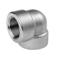 China Silver DN25 High Pressure Forged Class 6000/9000 Elbow for Welding Socket Connection for sale