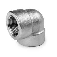 China Silver DN25 High Pressure Forged Class 6000/9000 Elbow for Welding Socket Connection for sale