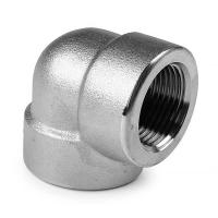 China Silver DN25 High Pressure Forged Class 6000/9000 Elbow for Welding Socket Connection for sale