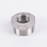 China Forged Stainless Steel 201 304 Pipe Fitting Hex Bushing Core Bushing Female Male Thread Joint for sale