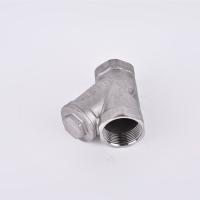 China Stainless Steel 201/304 Female Thread Y Type Strainer DN50 for Optimal Filtration for sale