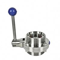 China Sanitary Stainless Steel 304 316L Butterfly Valve for Pharmaceutical Easy to Install for sale