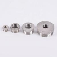 China Forged Stainless Steel 201 304 Pipe Fitting Hex Bushing Core Bushing Female Male Thread Joint for sale