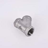 China Stainless Steel 201/304 Female Thread Y Type Strainer DN50 for Optimal Filtration for sale