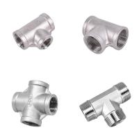 China Hexagon Round Head Code Silver JUFENG Thread Pipe Fitting Try with a Sample for sale