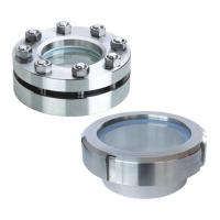 China Durable 304 316L Sanitary Stainless Steel Clamp/Weld Tubular Sight Glass for Beer Tank for sale