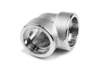 China THREADED WZ ANSI B16.11 Forged Pipe Fittings 45 Degree 90 Degree SW Elbow Socket Weld Bend for sale
