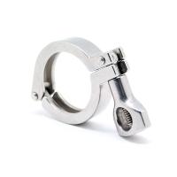 China Food Grade Stainless Steel Single Pin Clamps for Sanitary Max Pressure 10bar 145PSI for sale