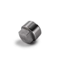China Silver Coated WZ Stainless Steel 304 316 316L High Pressure Forged Square Plug NPT BSPT for sale