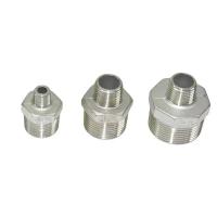 China Stainless Steel Hose Nipple for Threaded Pipe Fittings in 201 304 316 NPT BSPT DIN for sale