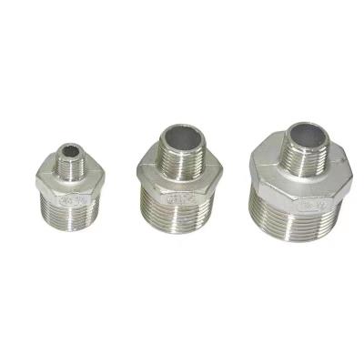 China Stainless Steel Hose Nipple for Threaded Pipe Fittings in 201 304 316 NPT BSPT DIN for sale