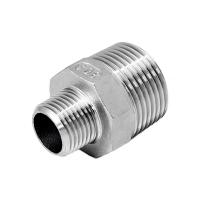 China Stainless Steel Hose Nipple for Threaded Pipe Fittings in 201 304 316 NPT BSPT DIN for sale