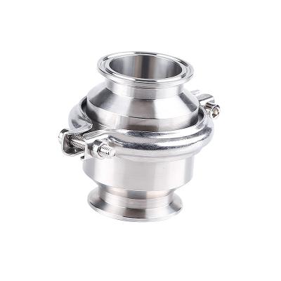 China DN15-DN200 Sanitary Stainless Steel 304/316L Tri Clamp Check Valve Customized Support for sale