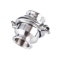 China DN15-DN200 Sanitary Stainless Steel 304/316L Tri Clamp Check Valve Customized Support for sale
