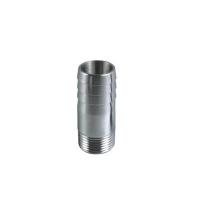 China SS201 304 316 NPT BSP DIN Casting Hose Male Threaded Nipple Screw Thread Pipe Fittings for sale