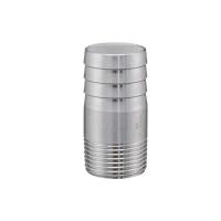 China SS201 304 316 NPT BSP DIN Casting Hose Male Threaded Nipple Screw Thread Pipe Fittings for sale
